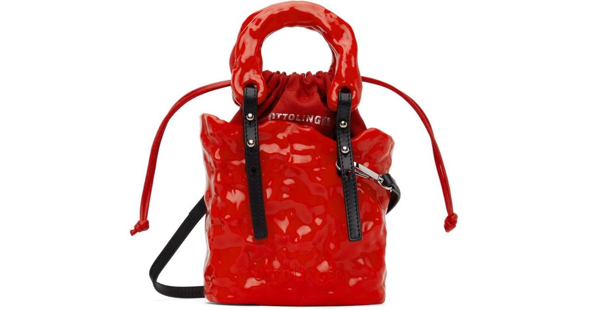 OTTOLINGER Signature Ceramic Bag in Red | Lyst