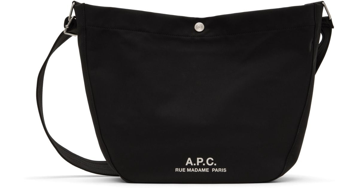 A.P.C. Journal Belt Bag in Black for Men | Lyst