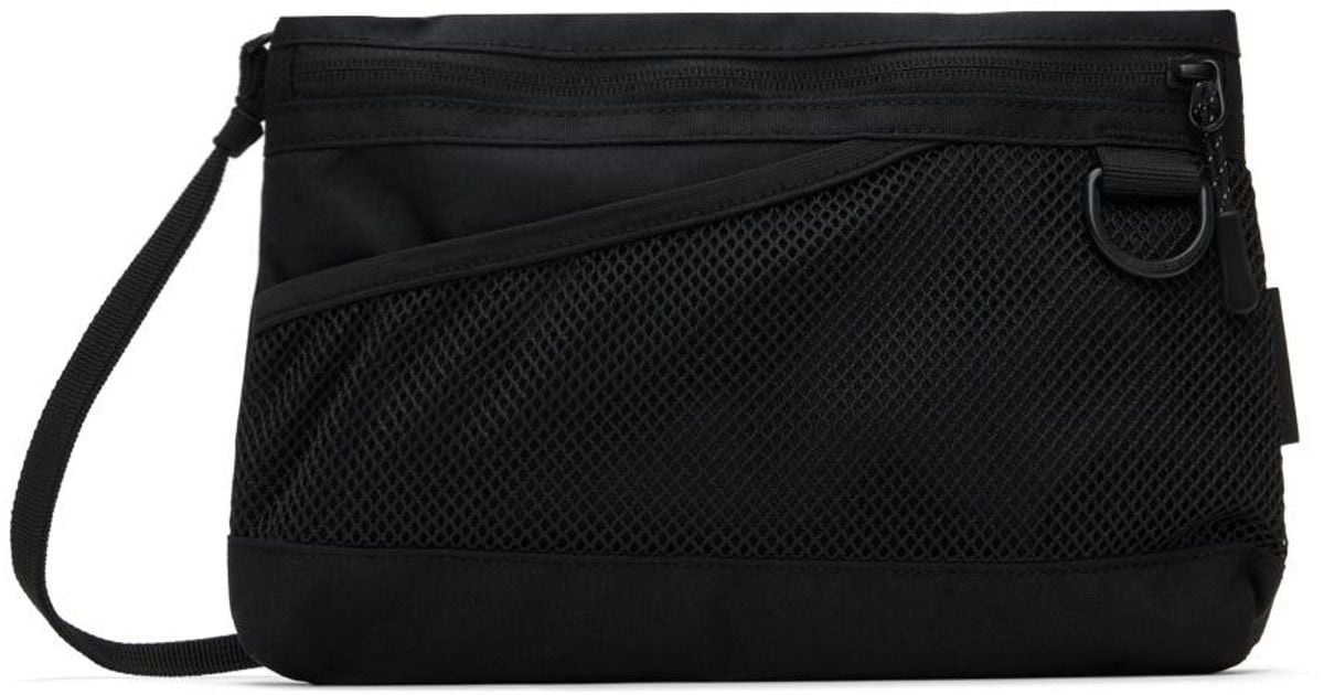 Snow Peak Everyday Use Sacoche Bag in Black for Men | Lyst UK