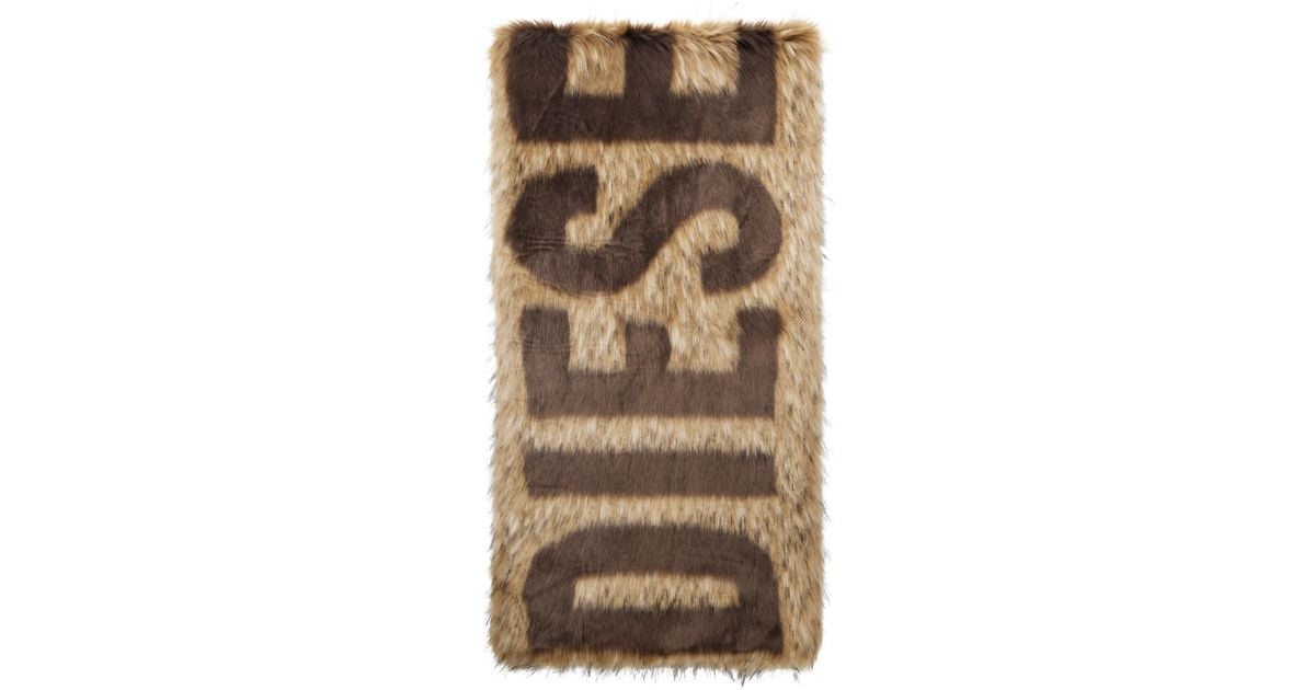 DIESEL S-Aber Scarf in Brown for Men | Lyst