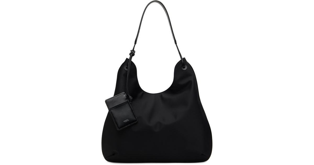 NOTHING WRITTEN Medium Shoulder Bag in Black | Lyst