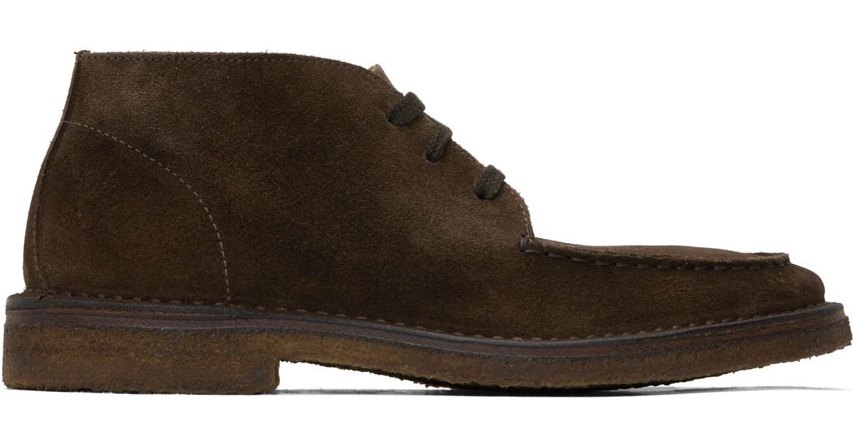 Chukkas Crosby Bruns À Bout De Style Mocassin Drake's pour homme en ...