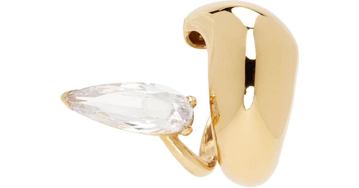 ALAN CROCETTI Mini Blown Sharp Alien Ear Cuff in Black for Men | Lyst