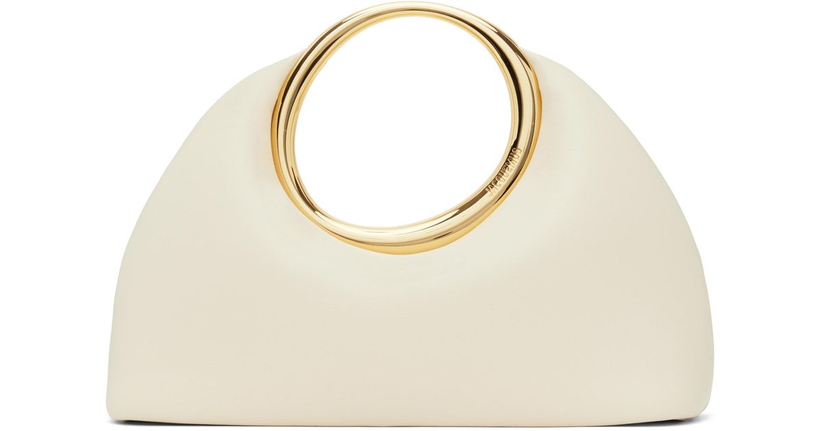 Jacquemus Off- 'The Small Calino' Bag in Black | Lyst