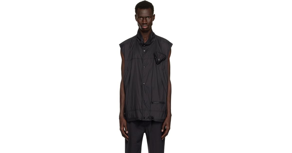 Toga Virilis Ripstop Vest in Black for Men | Lyst