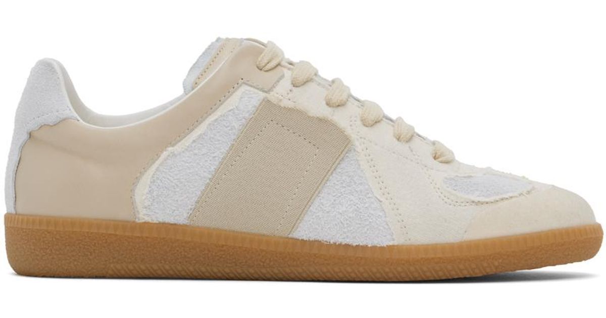 Maison Margiela Replica Inside Out Sneakers in Black | Lyst