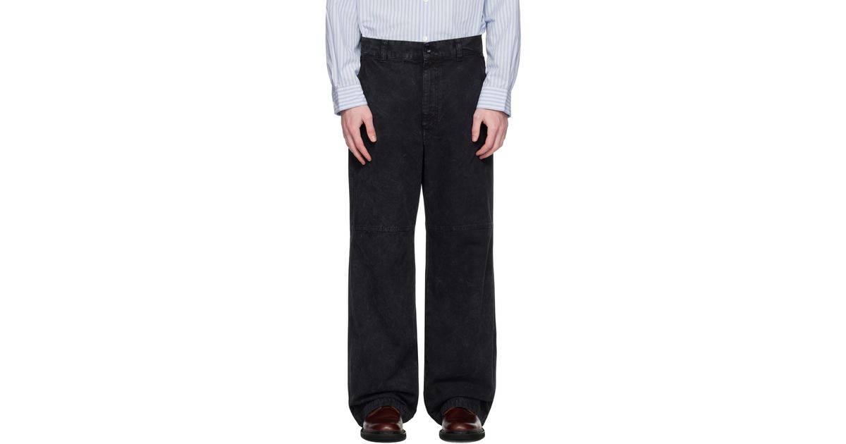 Hope Workwear Trousers in Black for Men | Lyst UK