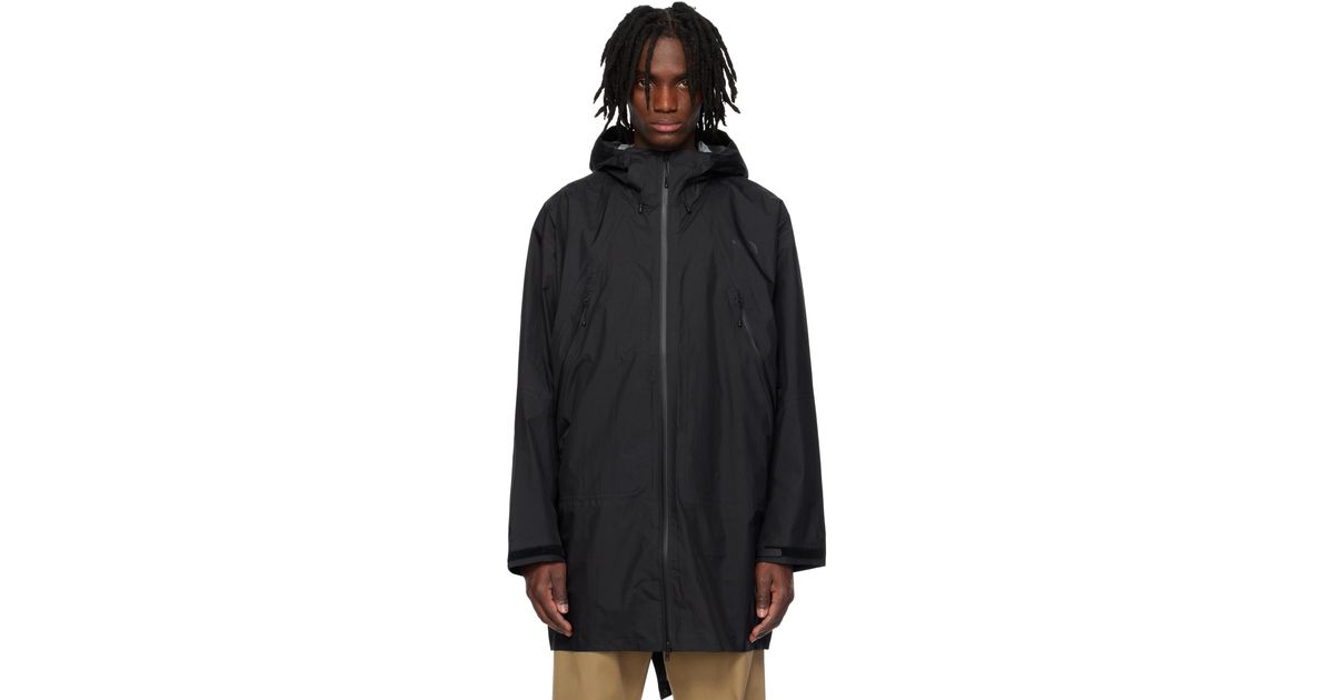 The North Face Packable Lt Rain Coat in Black for Men | Lyst