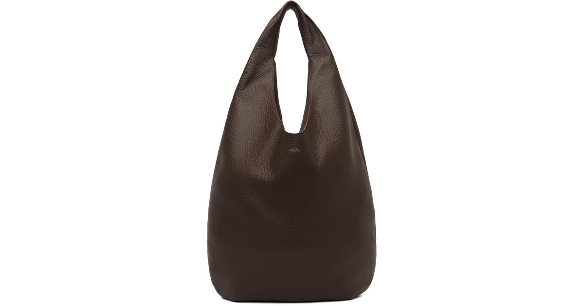 A.P.C. Le Neige Bag in Brown | Lyst UK