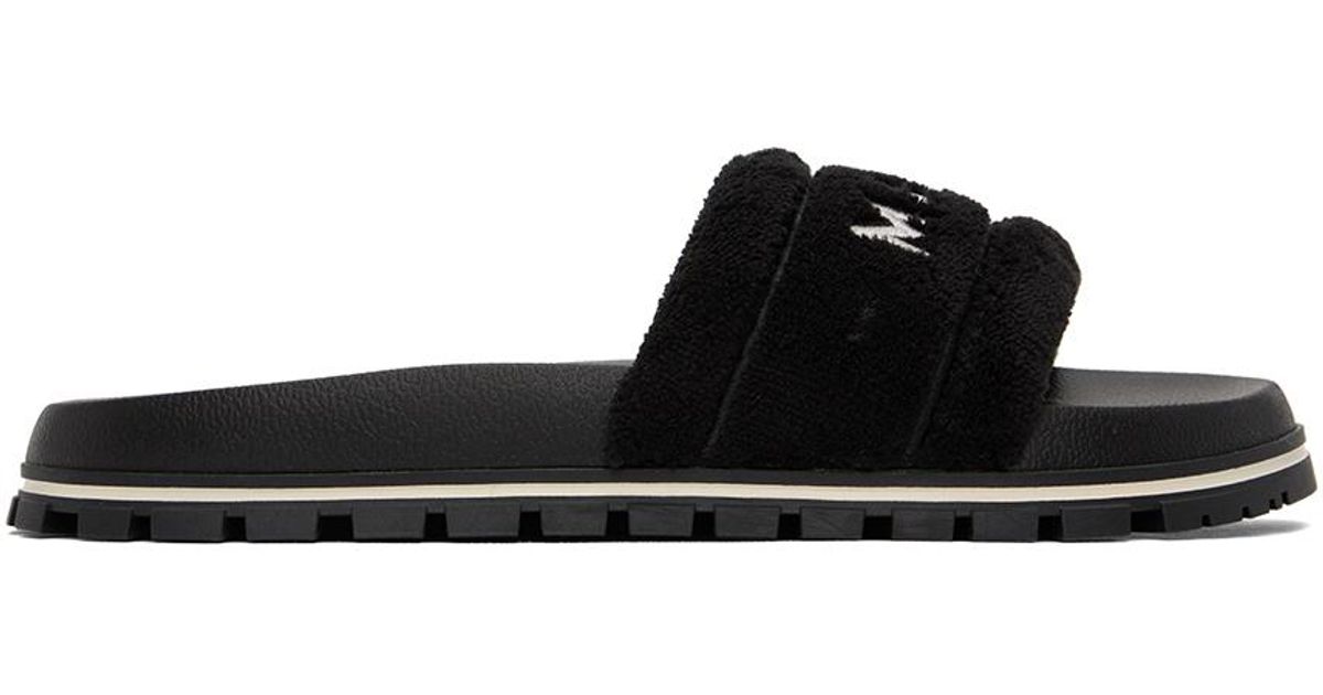 Marc Jacobs Sliders in Black | Lyst