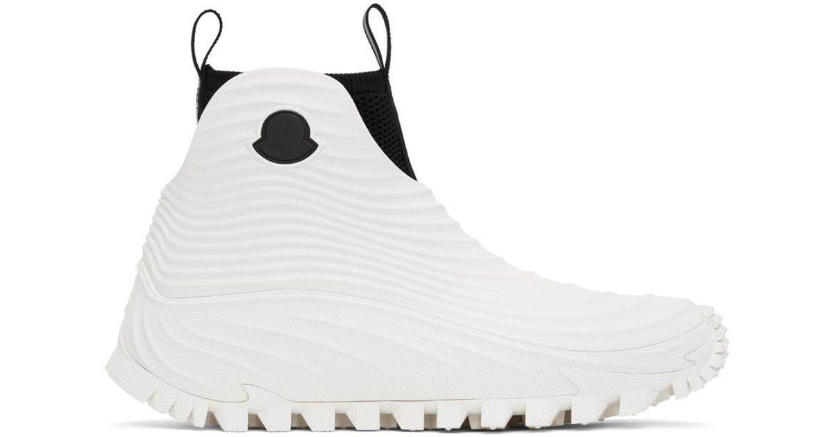 Moncler Genius Moncler Alicia Keys Acqua High Rain Boots in Black | Lyst