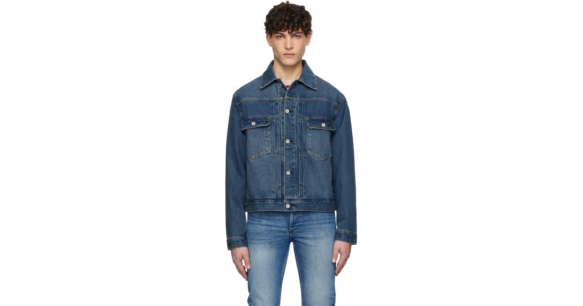 Uniform Bridge 2Nd Type Denim Jacket in Blue for Men | Lyst
