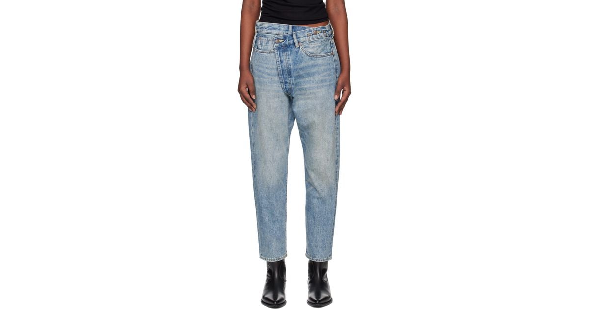 R13 Crossover Jeans in Blue | Lyst