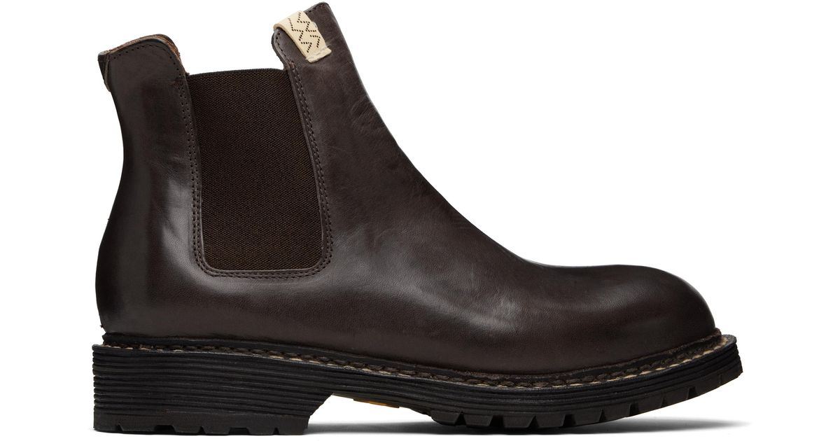 Visvim Gornergrat Mid-Folk Chelsea Boots in Black for Men | Lyst Canada