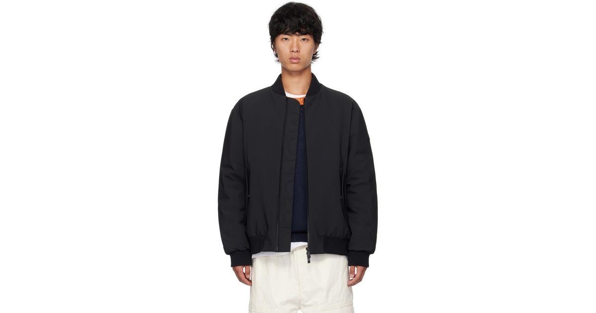 Moncler Kraun Down Bomber Jacket in Black for Men | Lyst