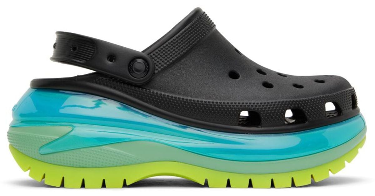Crocs™ Black Mega Crush Clogs for Men | Lyst UK