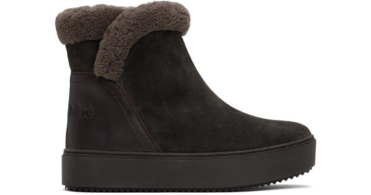 See By Chloé Juliet Ankle Boots in Black | Lyst