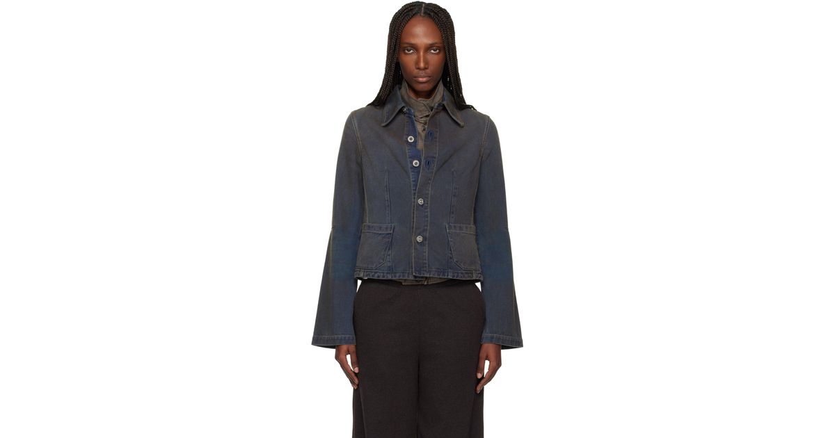 Our Legacy Union Denim Jacket in Blue | Lyst UK