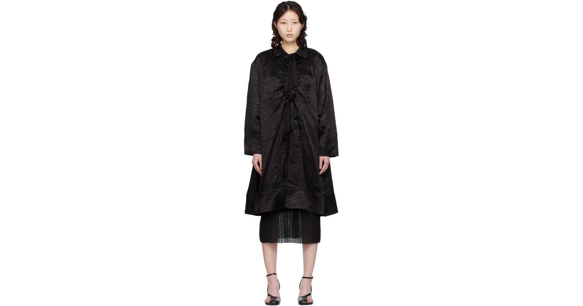 Renaissance Renaissance Jane Coat in Black | Lyst UK