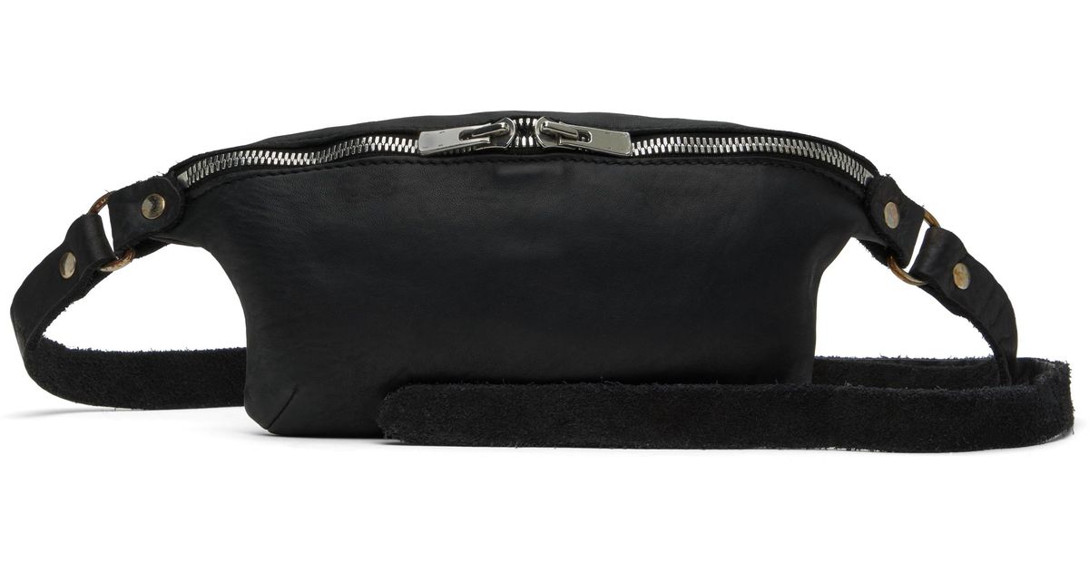 Guidi Bv06 Belt Bag in Black for Men | Lyst