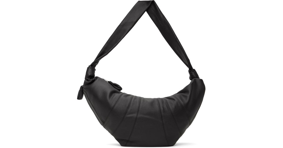 Lemaire Large Croissant Bag in Black for Men | Lyst