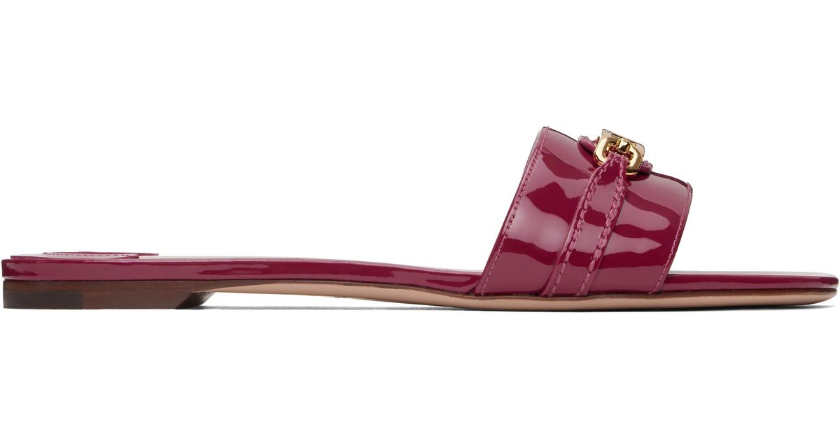 Tom Ford Whitney Flat Sandals in Black | Lyst