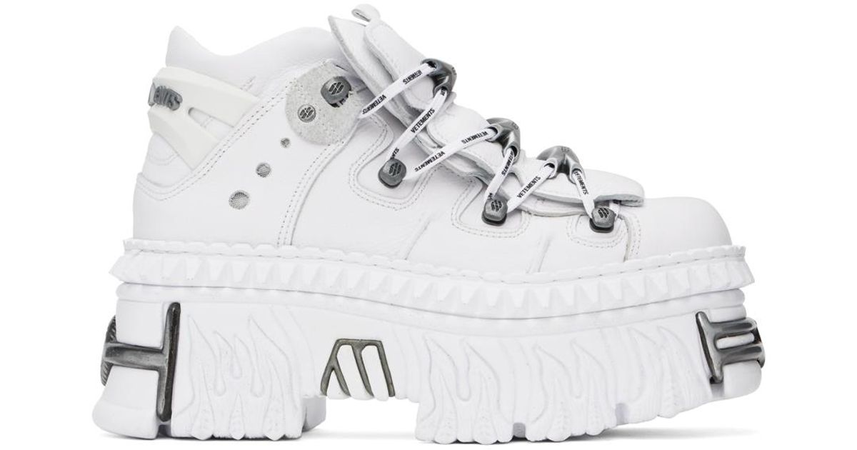 Vetements New Rock Edition Platform Sneakers in Black for Men | Lyst