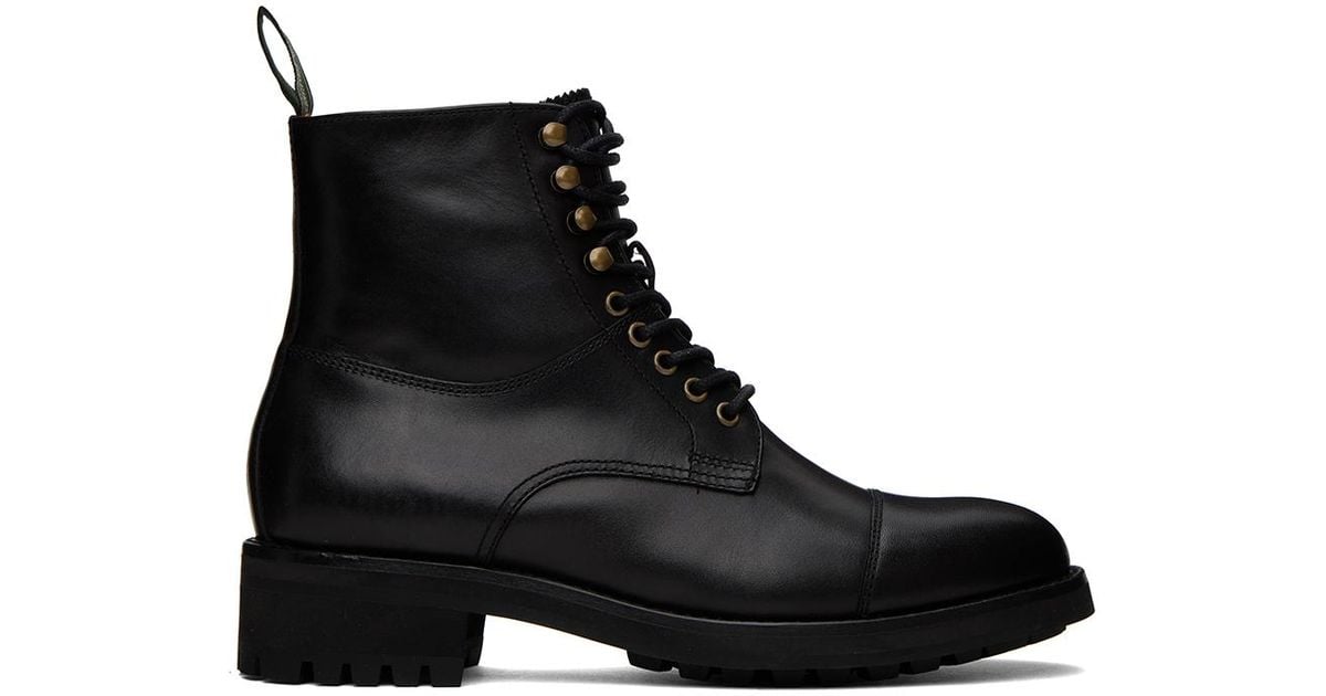 Polo Ralph Lauren Bryson Boots in Black for Men | Lyst