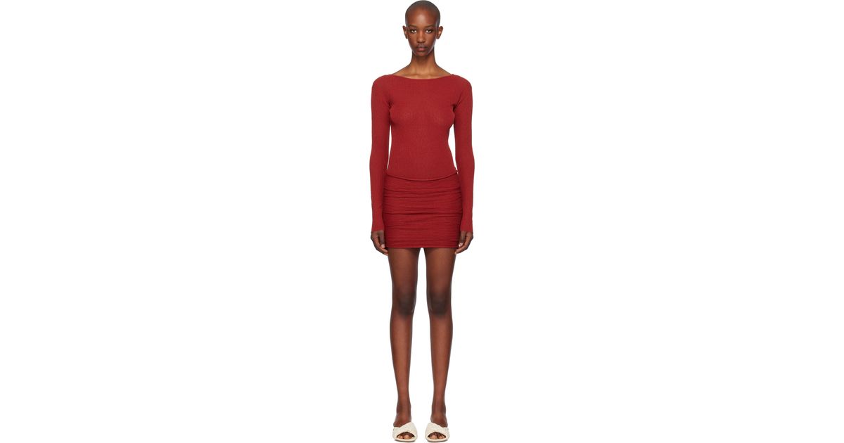 AYA MUSE Loca Minidress in Red | Lyst