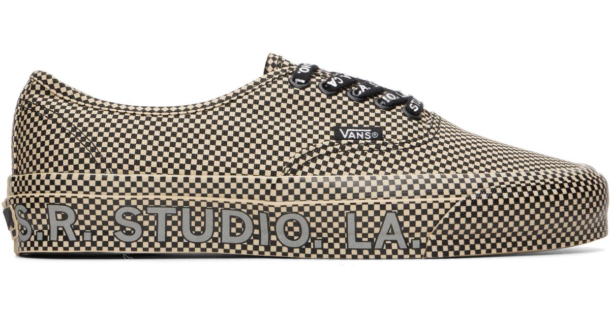 Vans Tan S.R. Studio La. Ca. Edition Authentic 44 Vibram Sneakers in ...