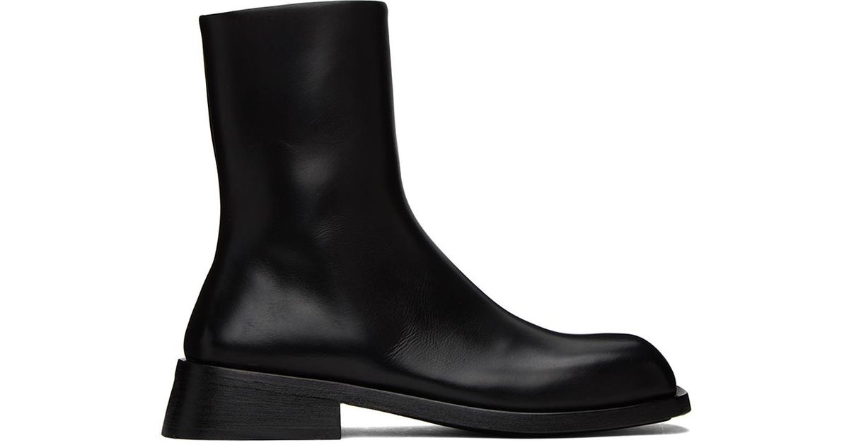 Marsèll Black Tello Boots | Lyst