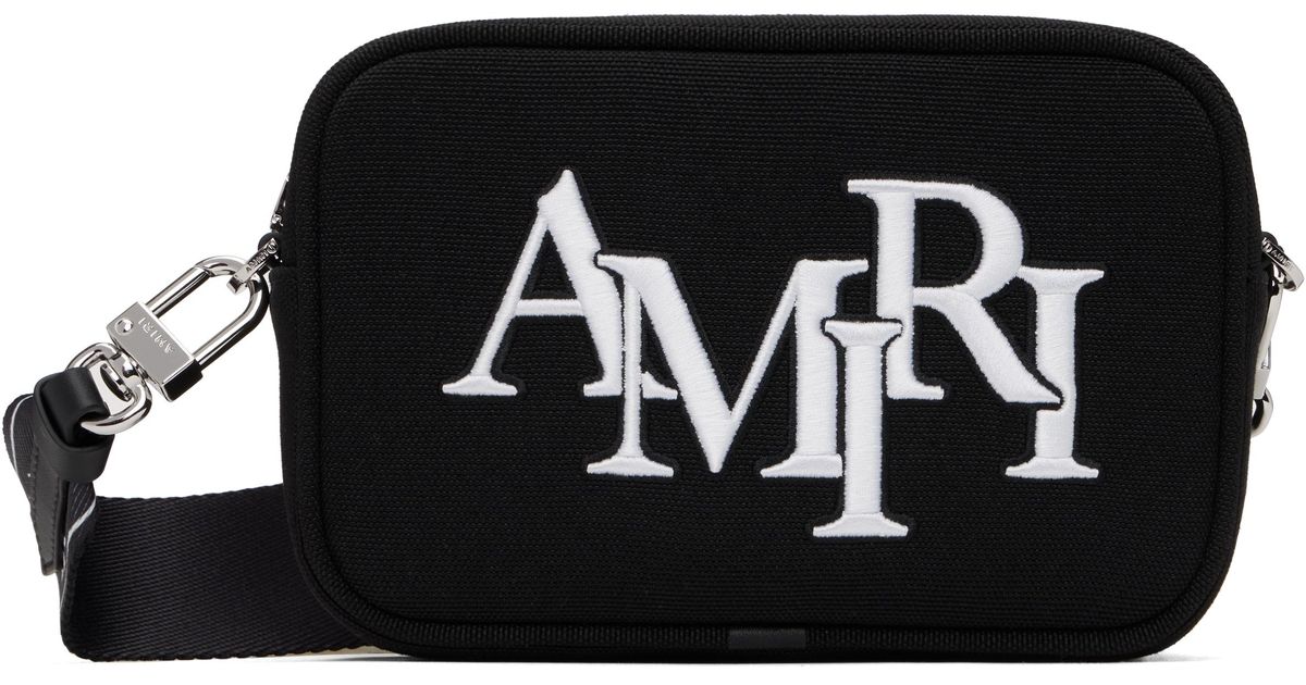 Amiri Staggered Camera Case Bag in Black for Men | Lyst UK