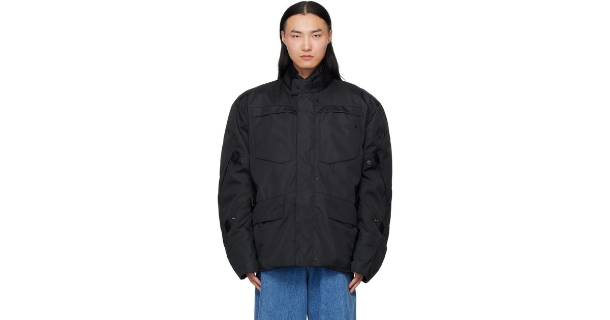 Vetements Biker Parka Coat & Jackets Set in Black for Men | Lyst UK