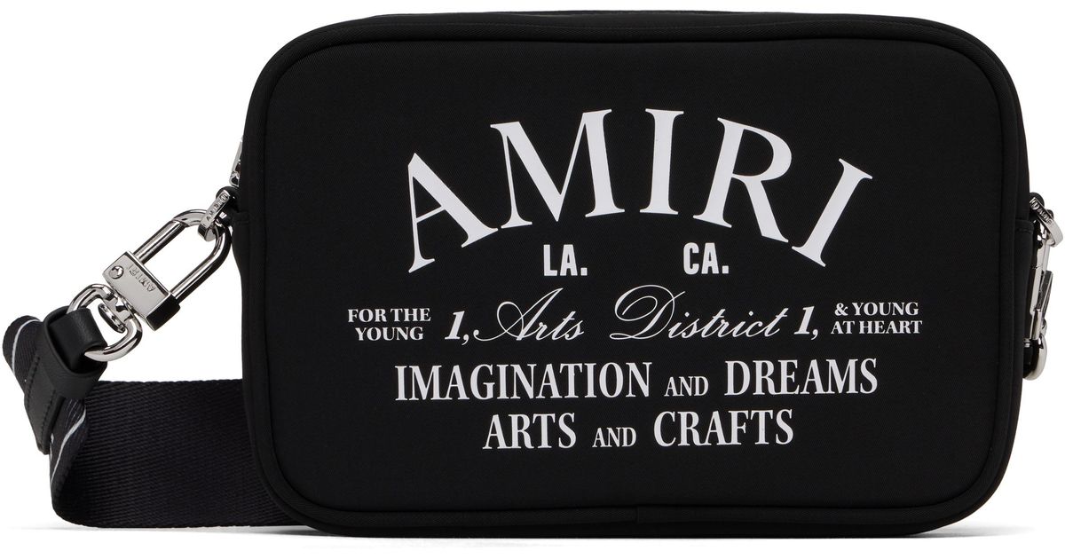Amiri 'Arts District' Camera Case Bag in Black for Men | Lyst