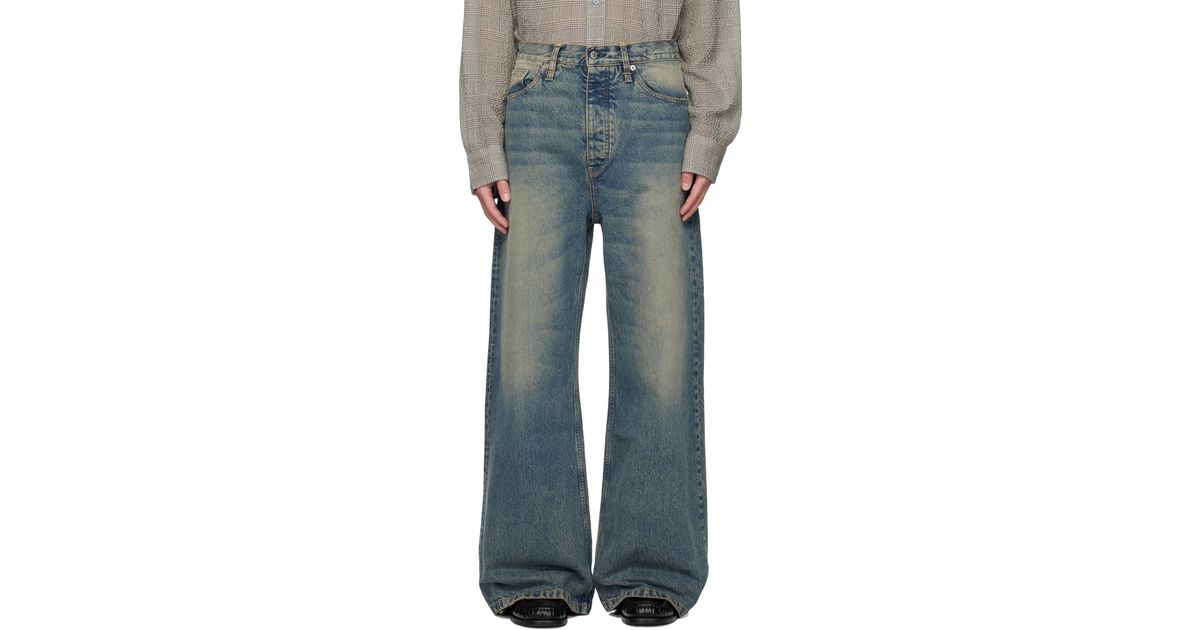 Hope Wide-leg Skid Jeans in Blue for Men | Lyst UK