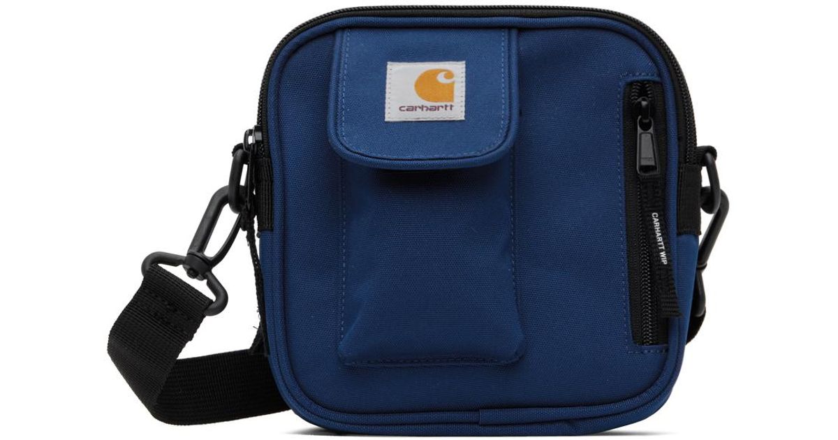 Carhartt Navy Essentials Bag in Blue for Men | Lyst