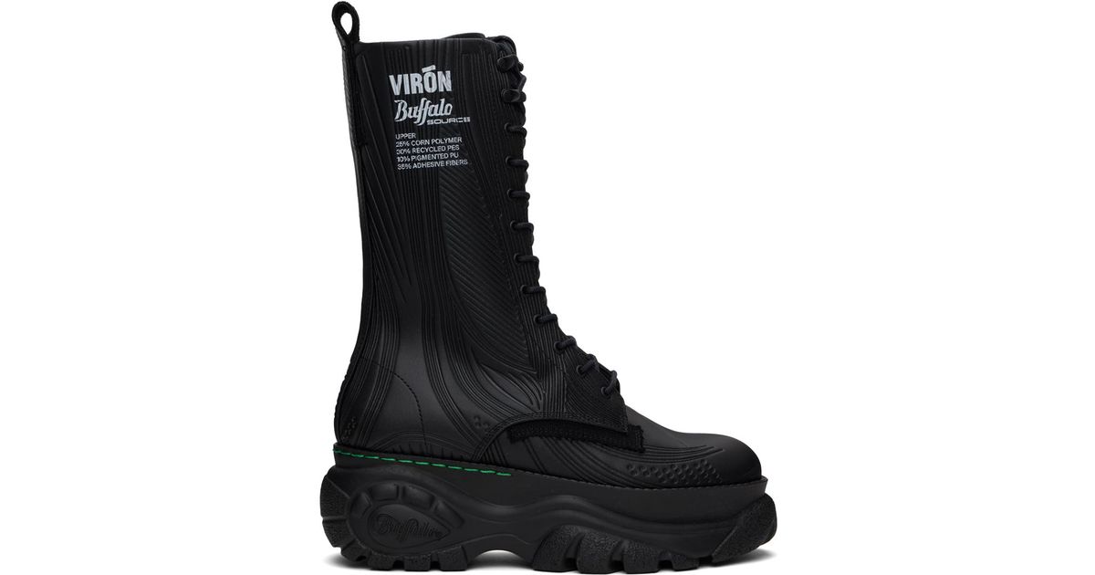 Viron Buffalo Source Edition Fibre Boots in Black for Men | Lyst