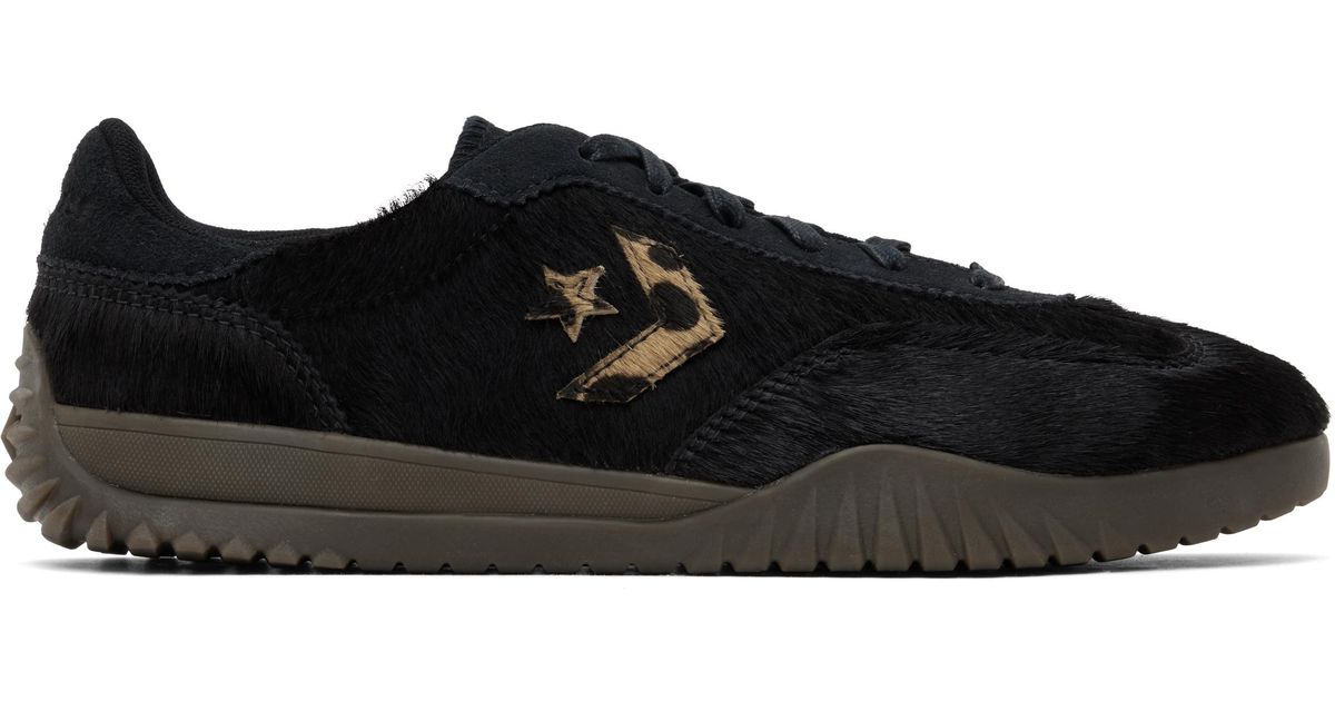 Converse Run Star Trainer Pony Hair Sneakers in Black for Men | Lyst