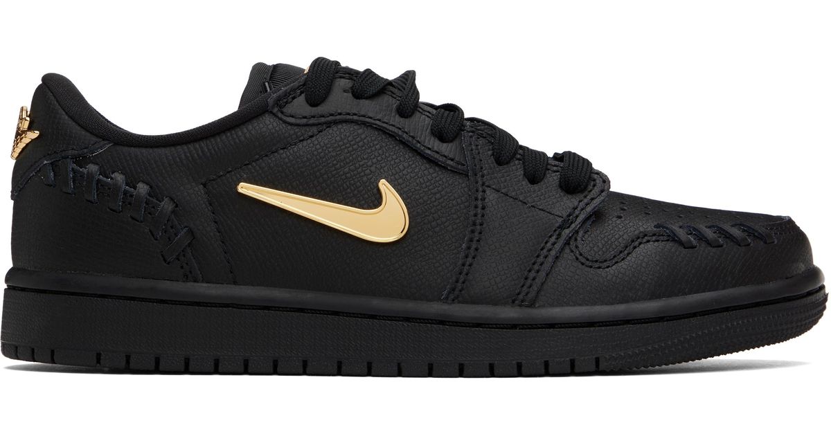 Nike Air Jordan 1 Low Method Of Make Sneakers in Black | Lyst