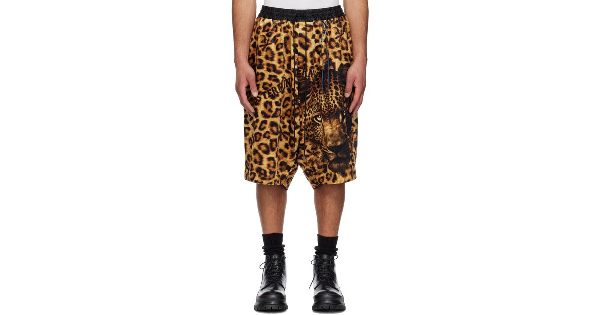 MASTERMIND WORLD Oversized Fit Shorts in Black for Men | Lyst