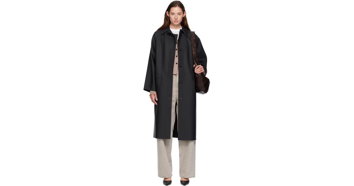 Kassl Original Below Rubber Coat in Black | Lyst UK