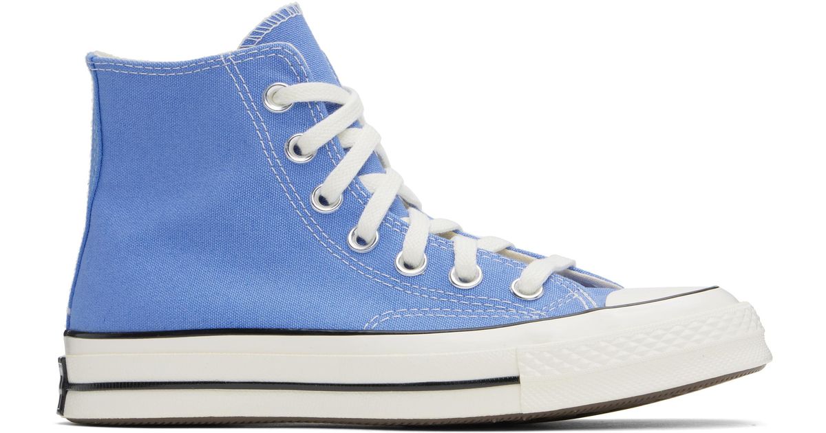 Converse Chuck 70 High Top Sneakers in Blue | Lyst
