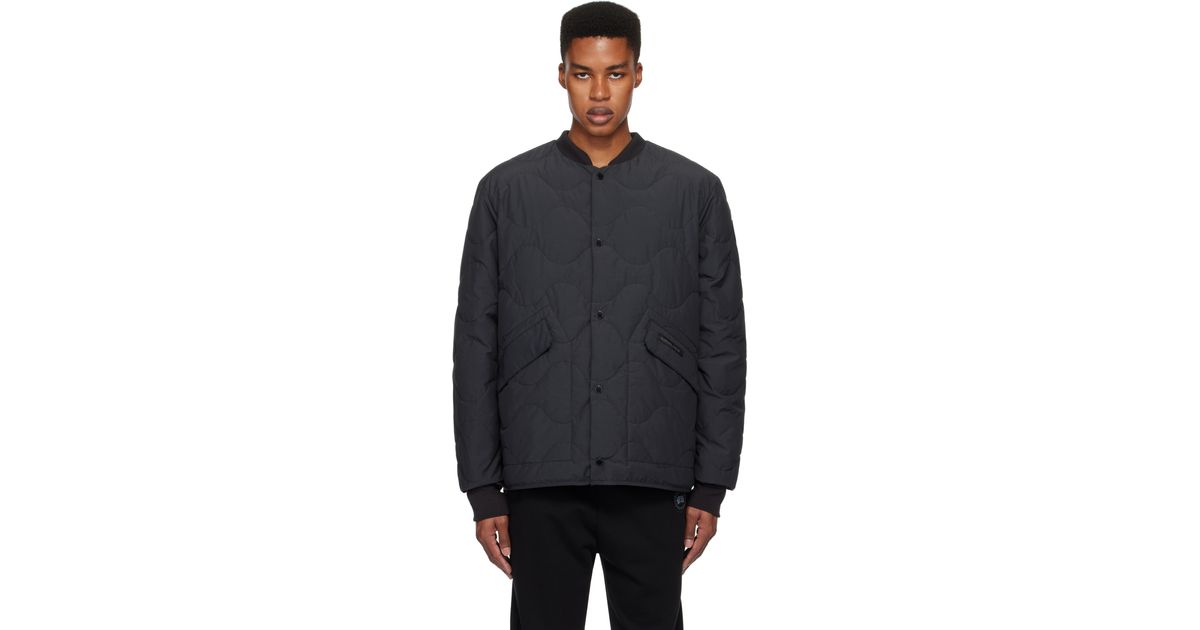 Canada Goose Boswell Reversible Down Jacket in Black for Men | Lyst