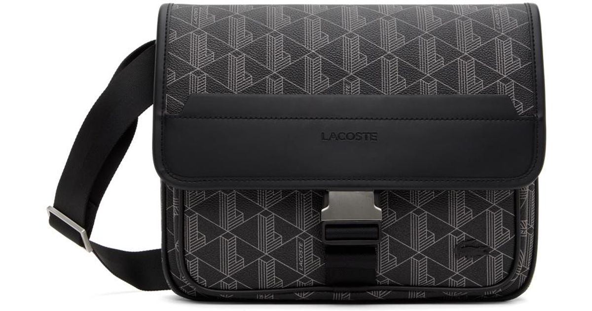 Lacoste Black 'the Blend' Bag for Men | Lyst