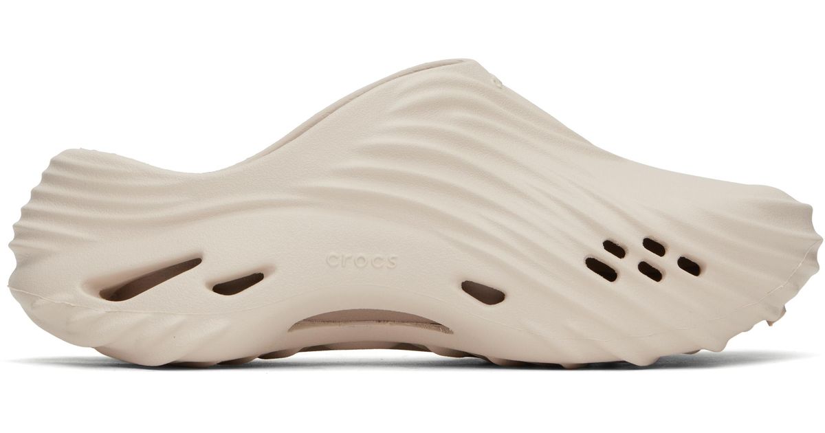 Crocs™ Echo Wave Clogs in Black | Lyst UK