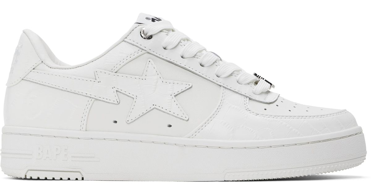 A Bathing Ape Sta #3 M2 Sneakers in Black | Lyst