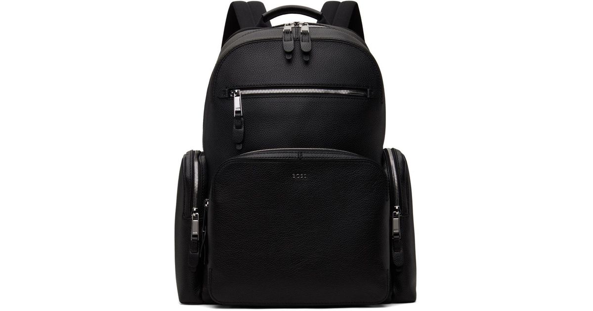 BOSS by HUGO BOSS Black Highway Backpack for Men | Lyst
