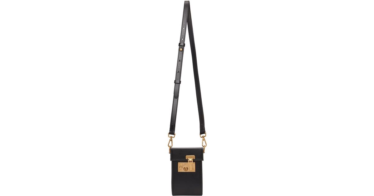 dunhill Lock Bag in Black for Men | Lyst UK