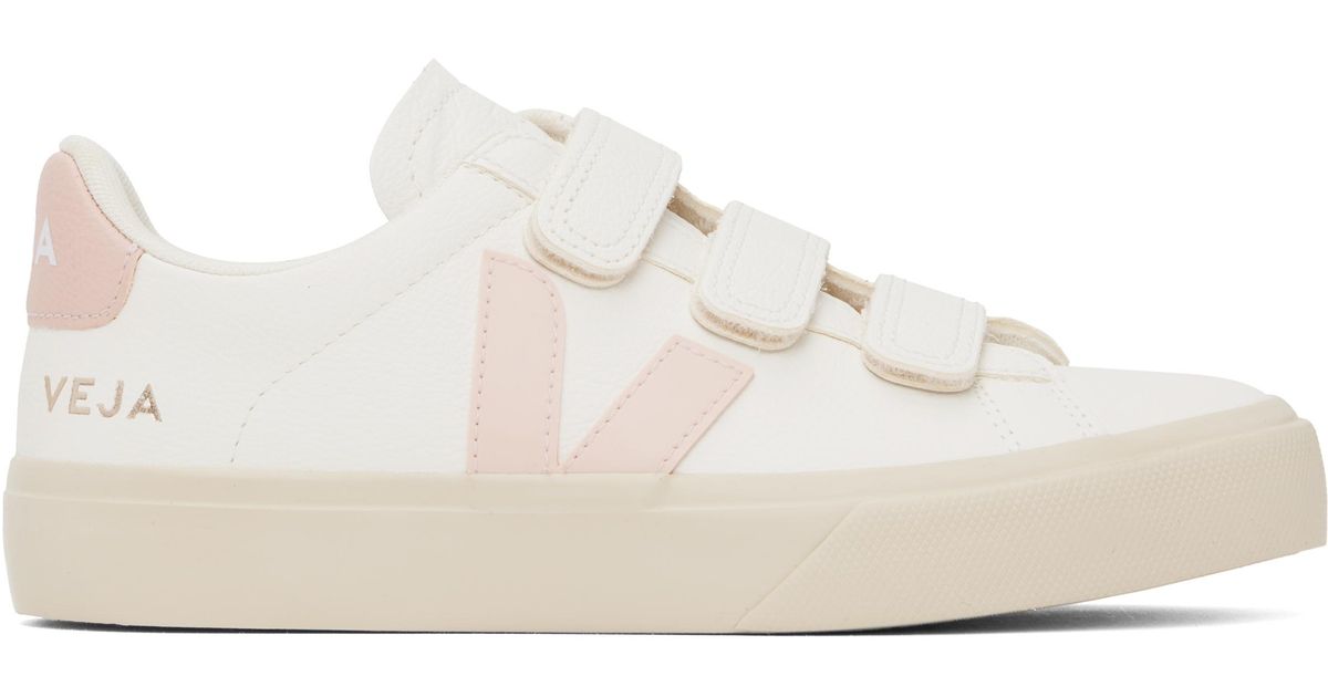 Veja Recife Leather Sneakers in Black | Lyst