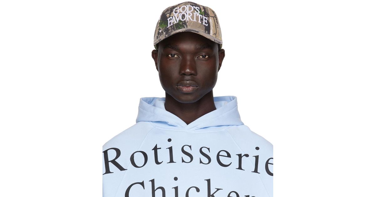 PRAYING Ssense Exclusive & 'God'S Favorite' Cap in Black for Men | Lyst